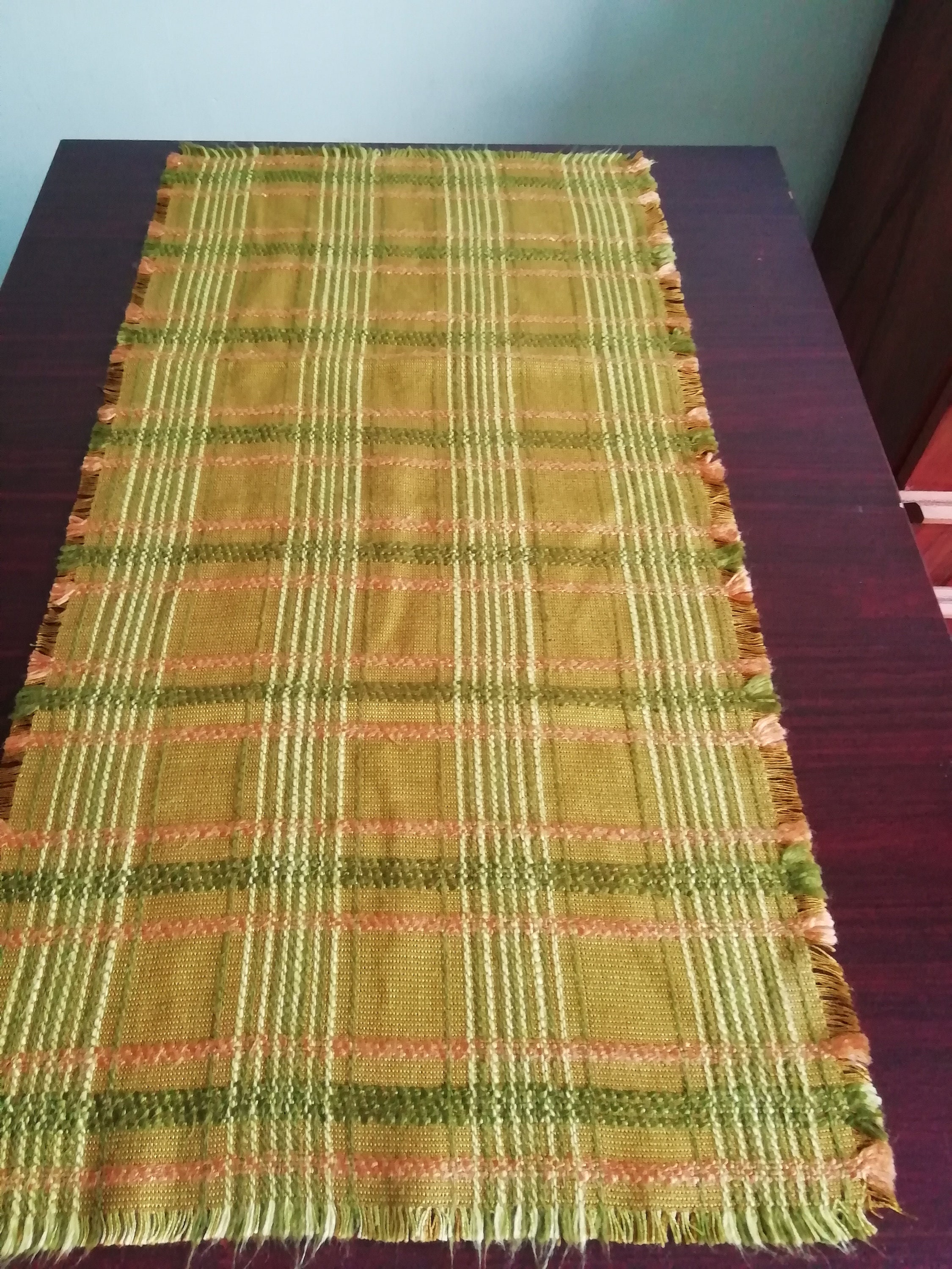 Vintage Turkish Black Sea Region TABLE RUNNER, Hand EMBROIDERED, Item ...