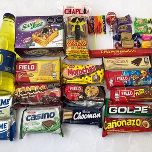 Peruvian Candy Box With Assortments Cookies Chocolates Candies Inka ...