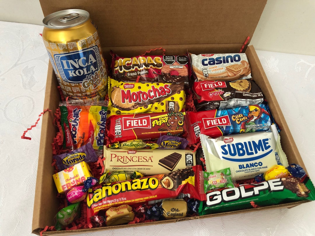 Peruvian Candy Box Assortments Cookies Chocolates Candies & - Etsy