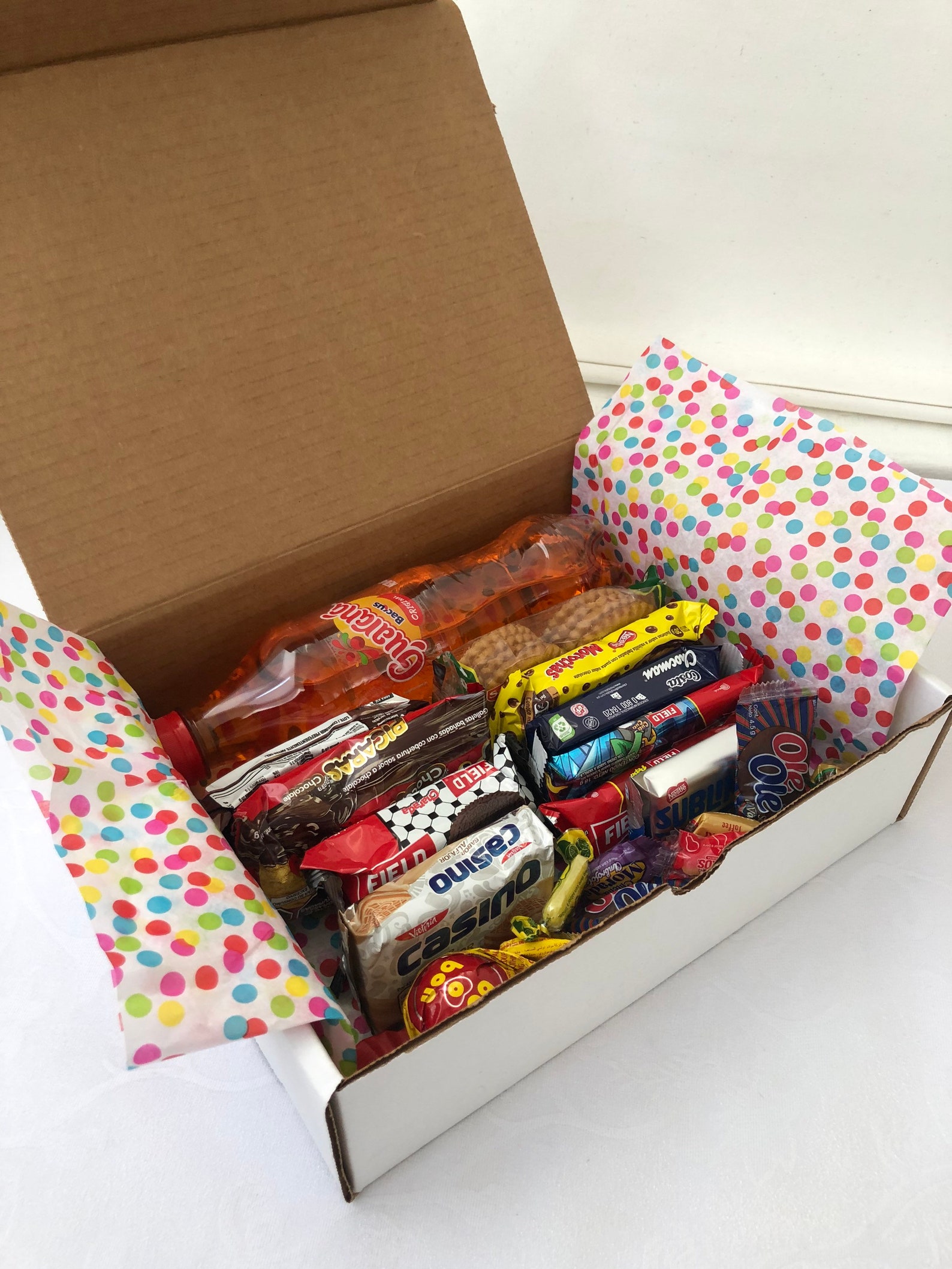 Peruvian Candy Box With Assortments Cookies Chocolates Candies - Etsy