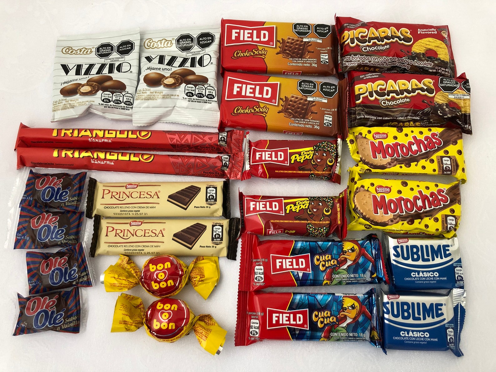 Peruvian Chocolate Box Perú Candy Gift Box 24pc Mix Lot | Etsy