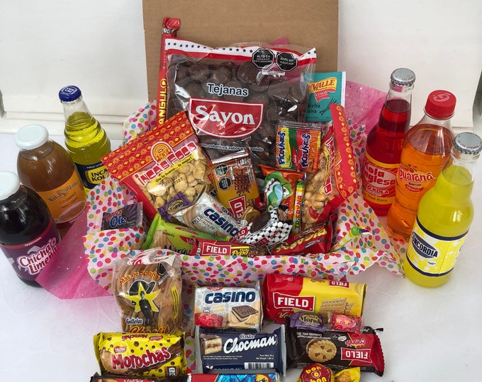 Peruvian Candy Box Mix Lot 40pcs Assortments Cookies Chocolates Snacks ...