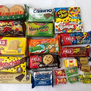 Peruvian Candy Box With Assortments Cookies Chocolates & Candies Peru ...