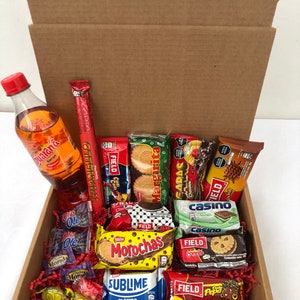 Peruvian Candy Box With Assortments Cookies Chocolates Candies ...