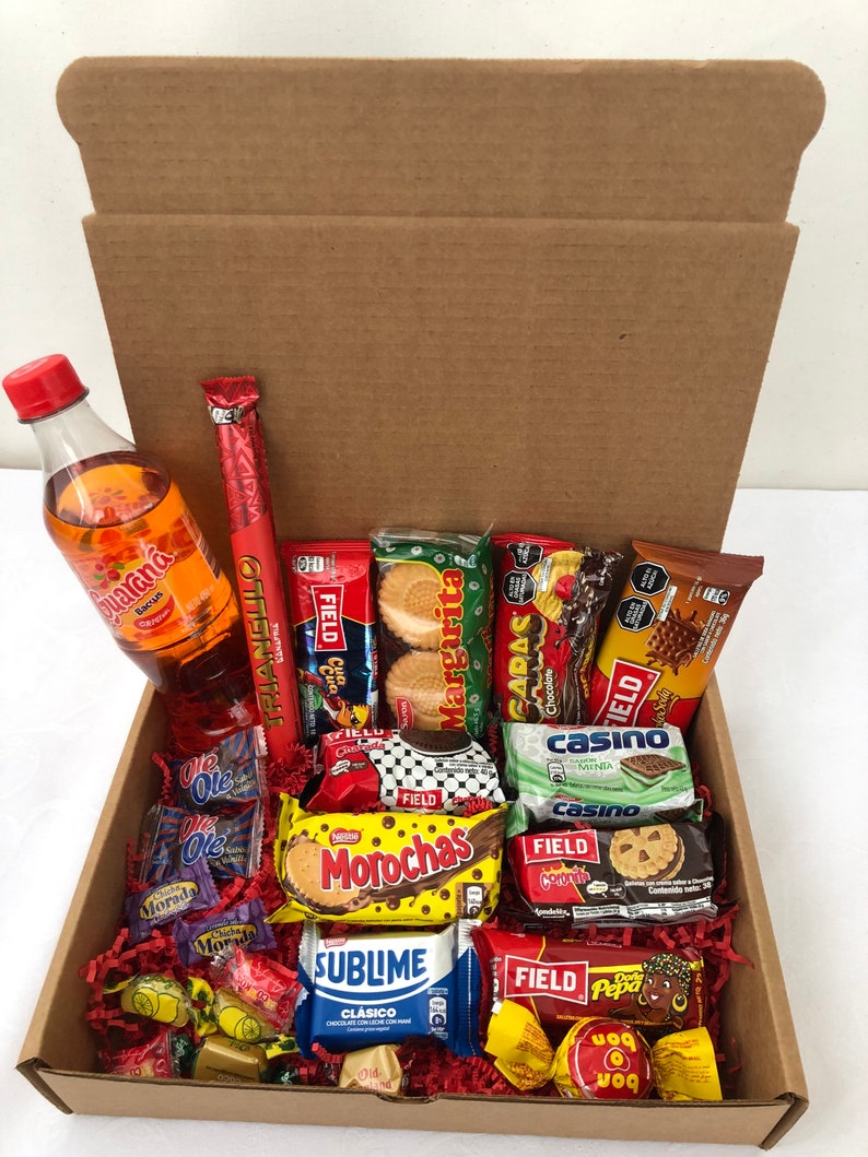 Peruvian Candy Box With Assortments Cookies Chocolates Candies - Etsy