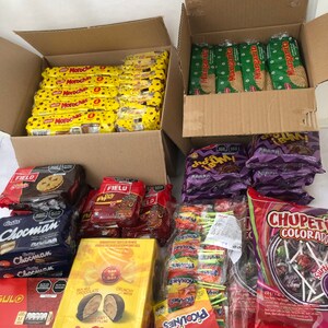 Peruvian Candy Box With Assortments Cookies Chocolates Candies & Inka ...