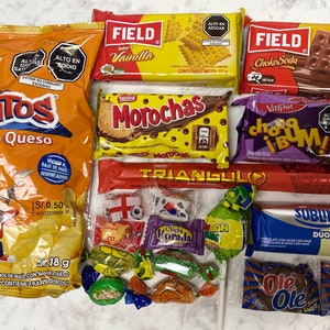 Peruvian Snack Box With Traditional Chizitos Chocolates Cookies ...