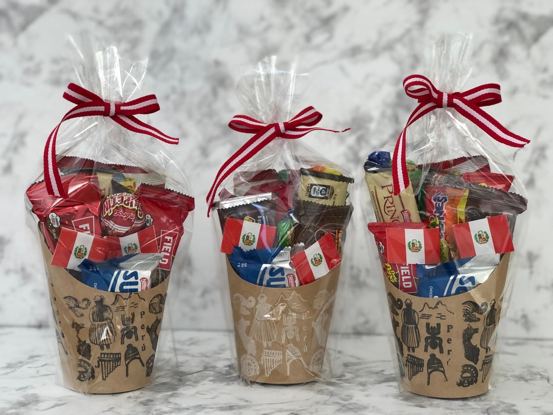 Peruvian Candy Cup With Assortments Cookies Chocolates & Candies From ...