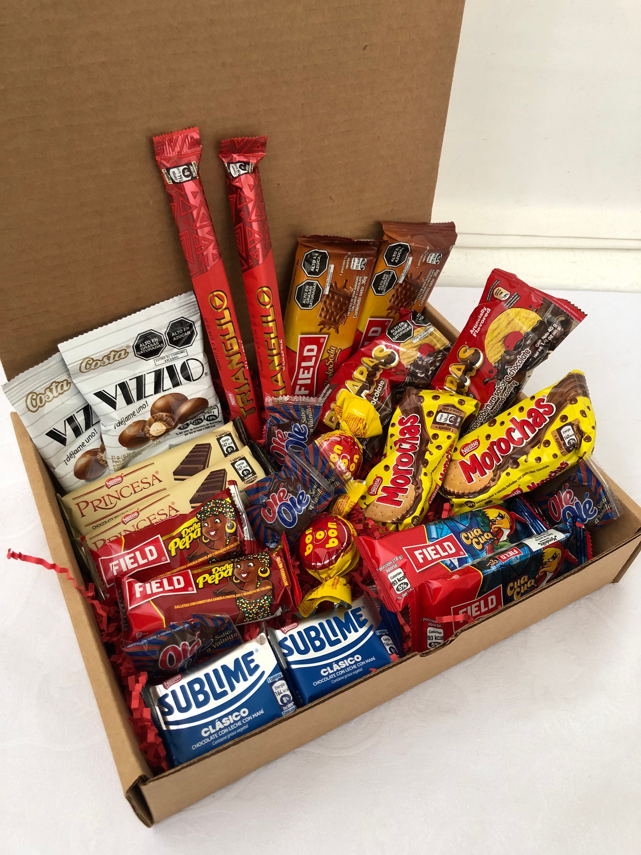 Caja de chocolate peruano Perú Candy Gift Box 24pc mezcla lot | Etsy