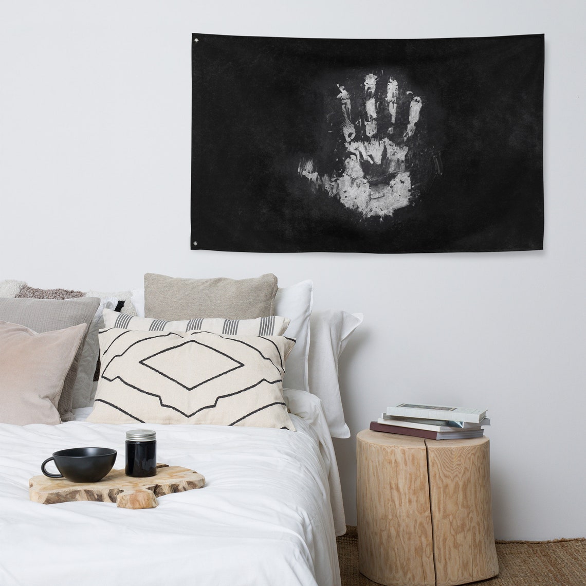 LOTR Isengard Flag the Lord of the Rings Banner Flag of Saruman Uruk ...