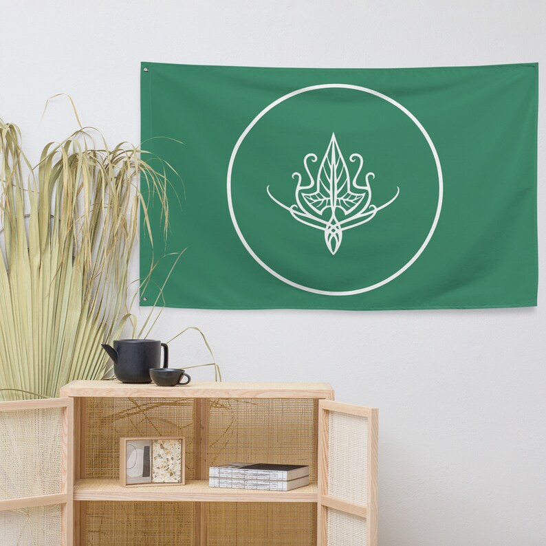 LOTR Mirkwood Flag Banner of Wood Elves the Lord of the - Etsy
