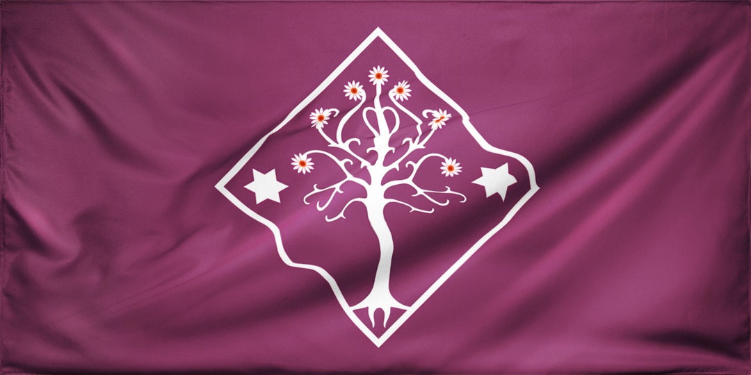 LOTR Dorwinion Flag Middle Earth Land of Wood Elves Flag - Etsy