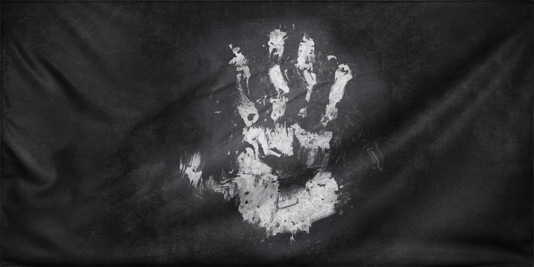 LOTR Isengard Flag the Lord of the Rings Banner Flag of Saruman Uruk ...