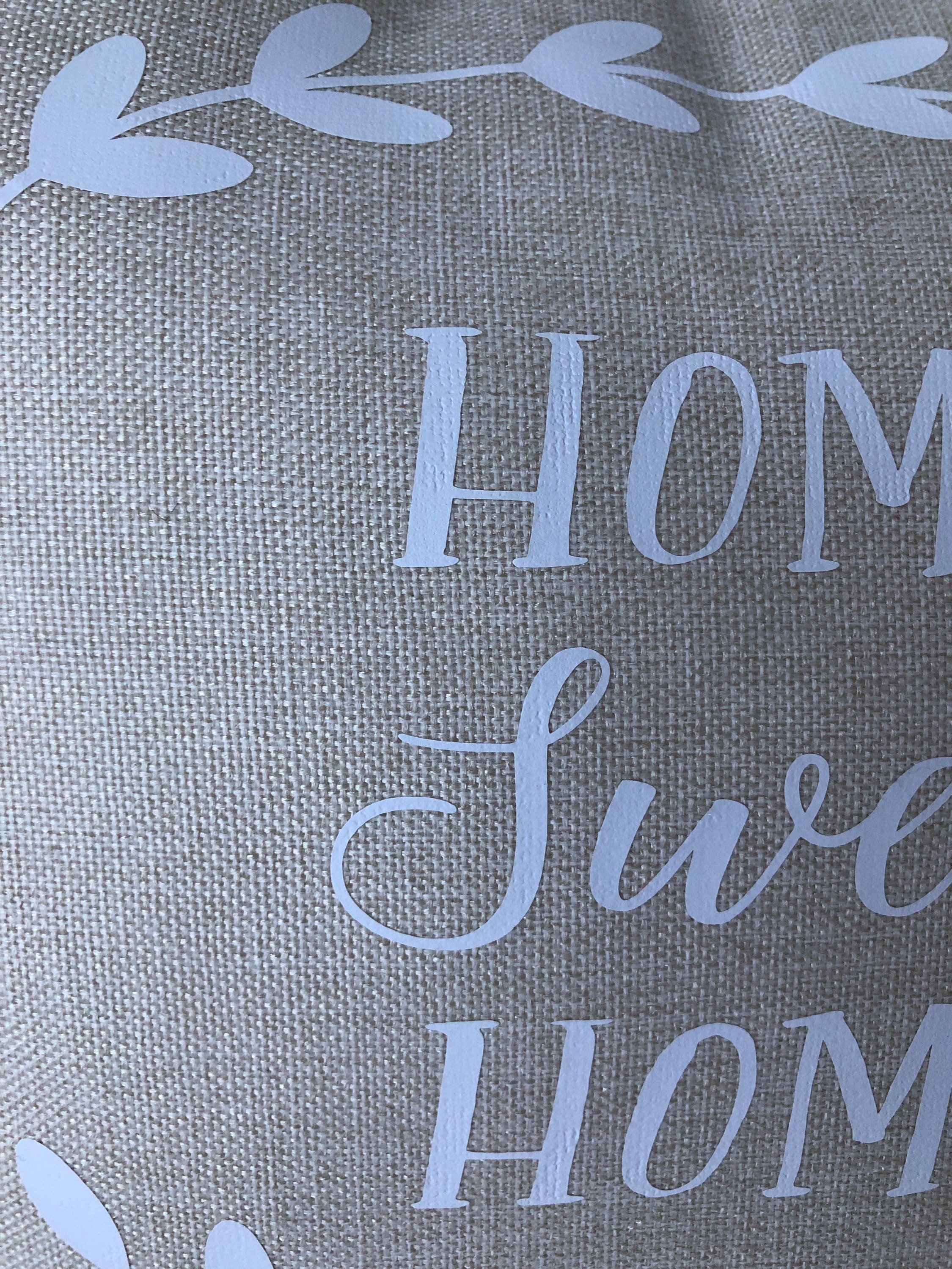Decorative Cushion Home Sweet Home - Etsy Australia