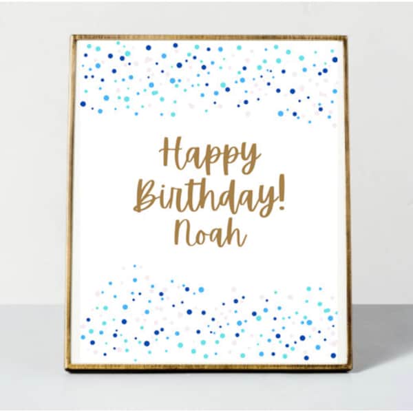 Happy Birthday Sign - Etsy
