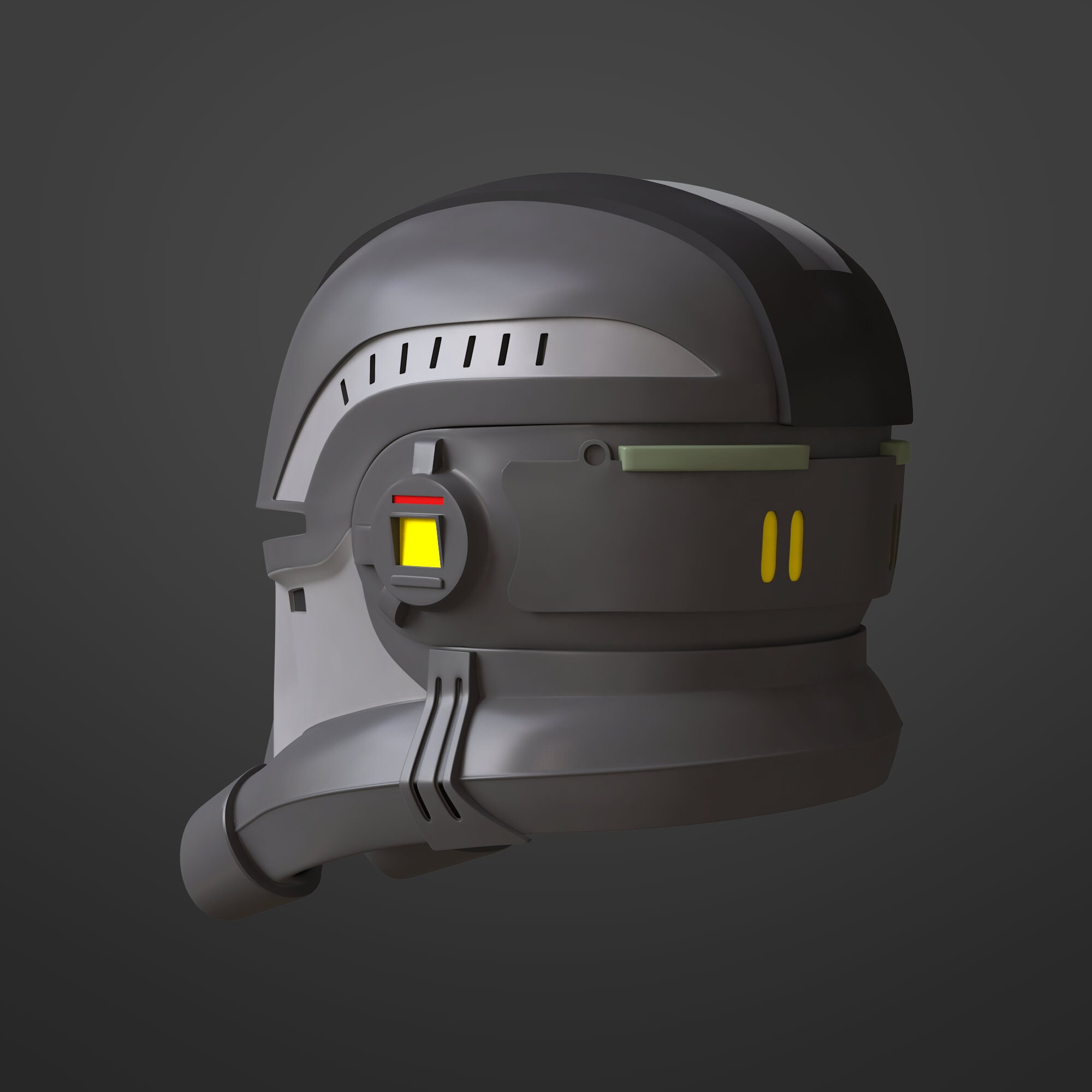 Bad Batch Echo Helmet, Star Wars Model, STL File for 3d Printing - Etsy