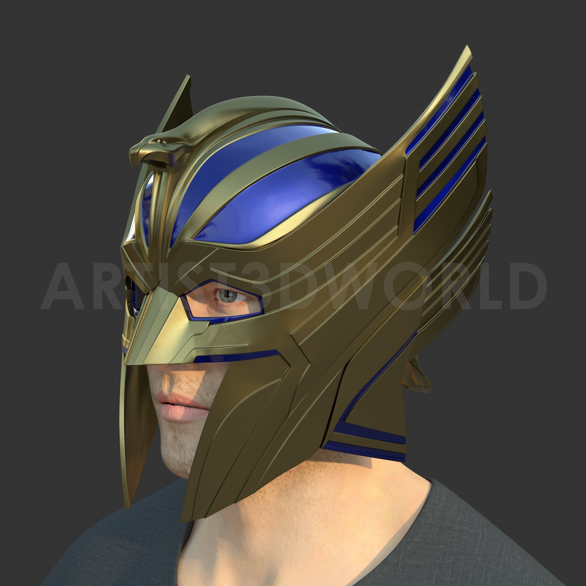 Helmet Thor Love and Thunder Stl Model for 3d Printing - Etsy