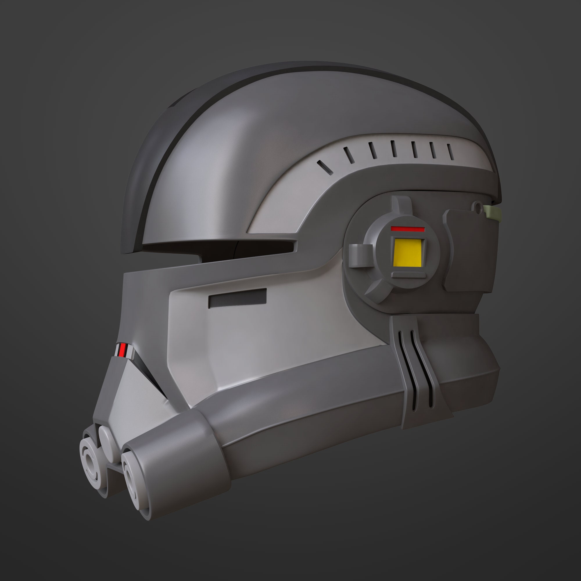 Bad Batch Echo Helmet, Star Wars Model, STL File for 3d Printing - Etsy
