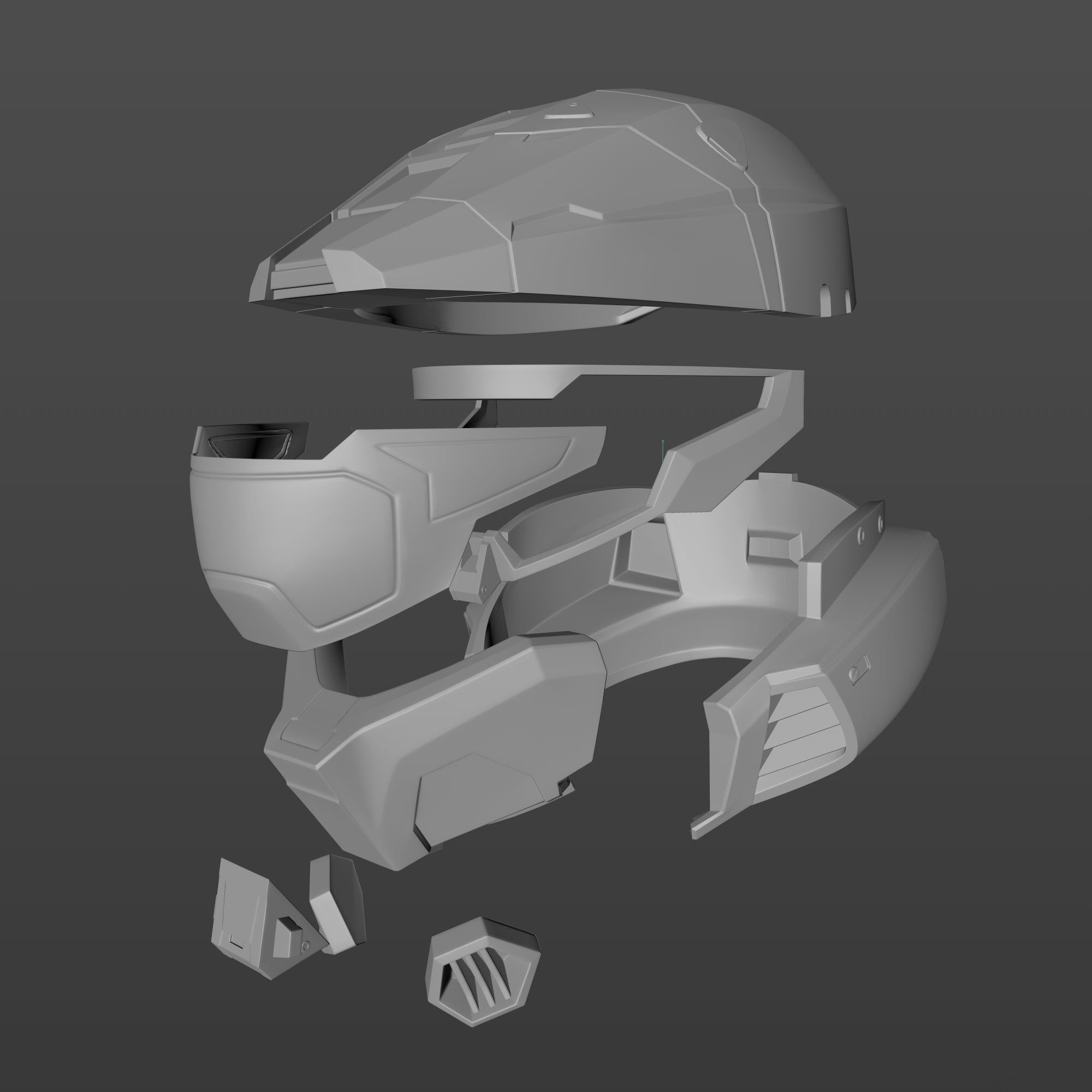 Halo Mark 7 Spartan Helmet Stl Model for 3d Printing - Etsy
