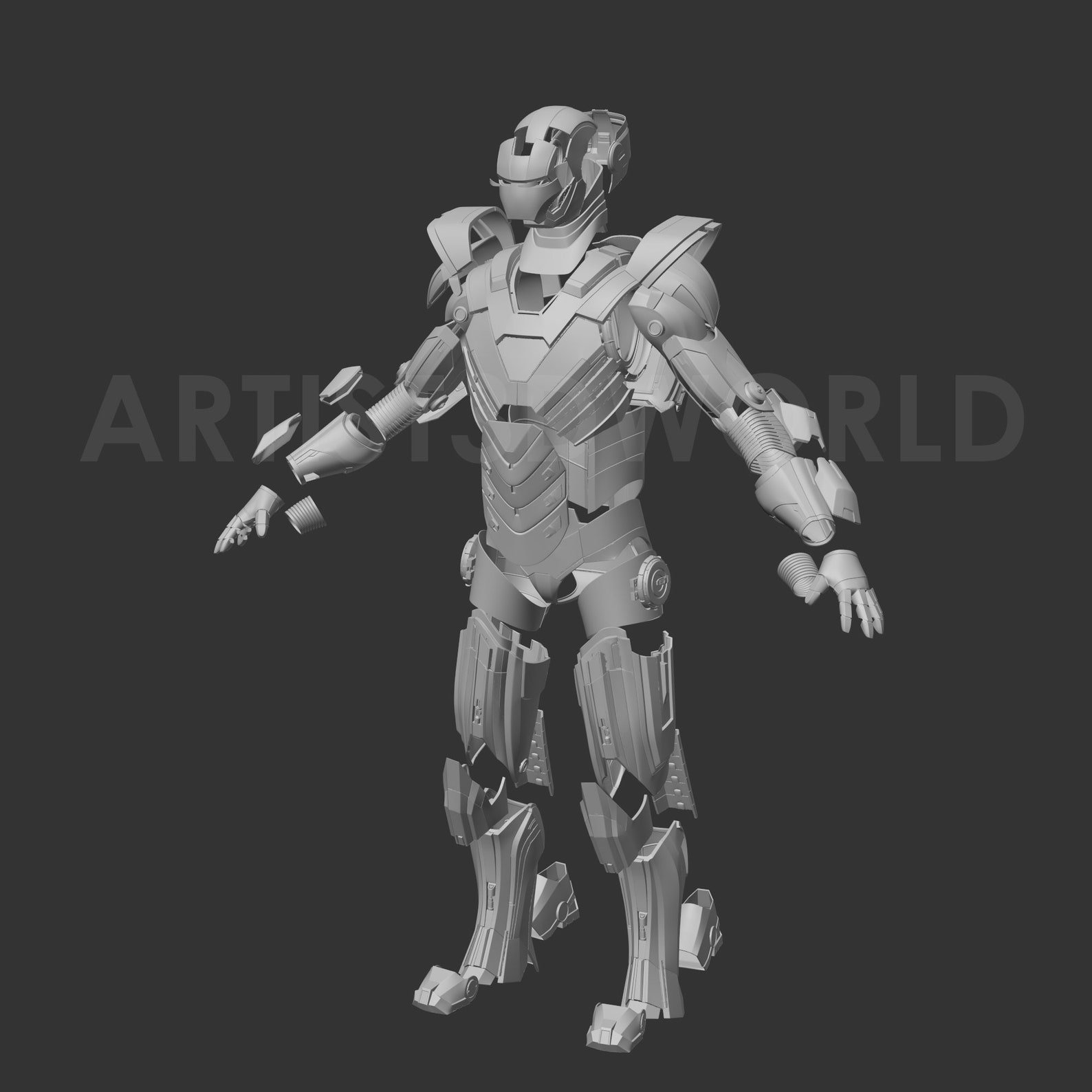 Iron Man Mark 30 Cosplay Suit STL File for 3D Printing High - Etsy ...