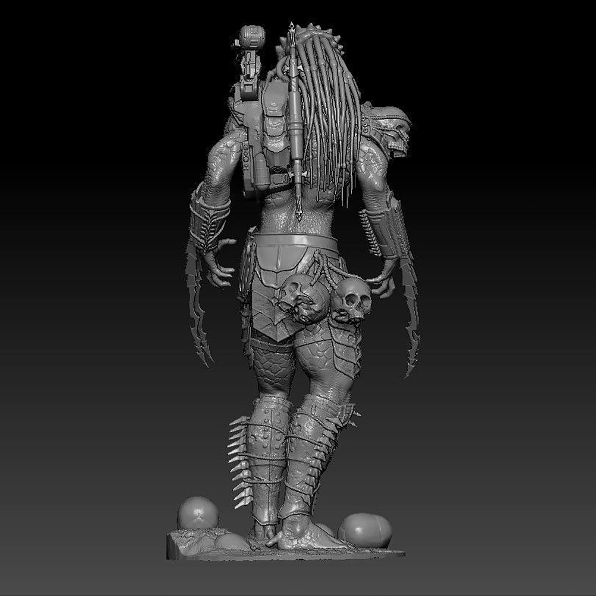 Predator STL Model for 3d Printing Predator Model Stl - Etsy