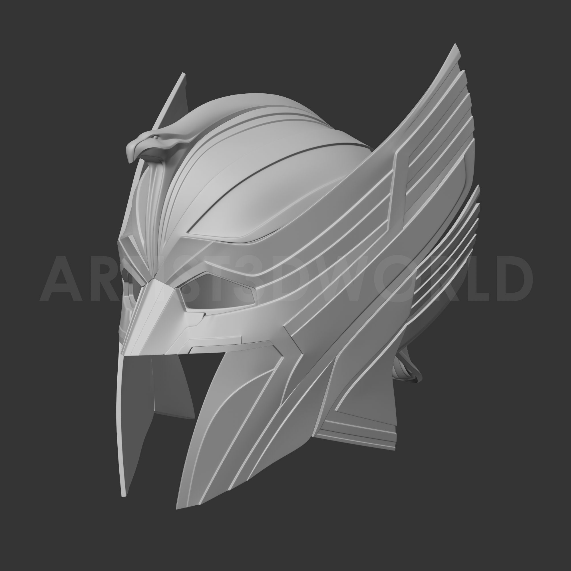 Helmet Thor Love and Thunder Stl Model for 3d Printing - Etsy