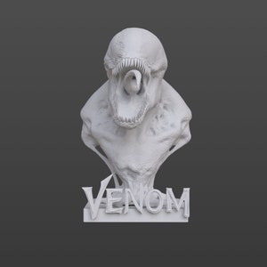 Venom Bust STL Model for 3d Printing - Etsy