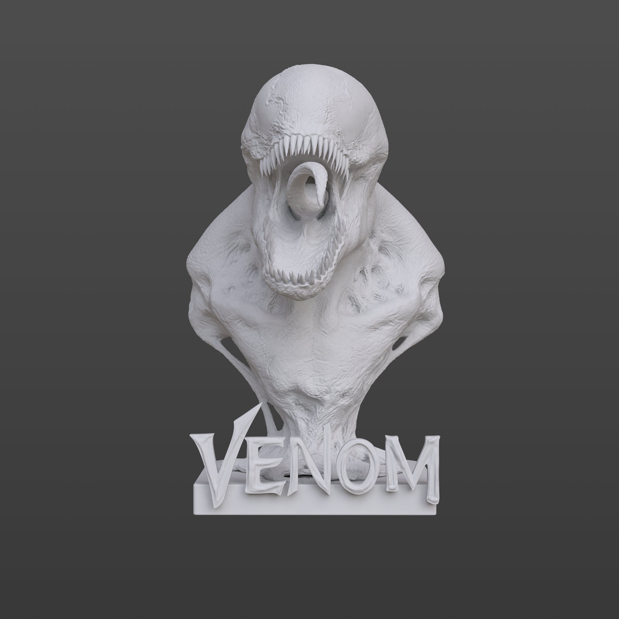Venom Bust STL Model for 3d Printing - Etsy