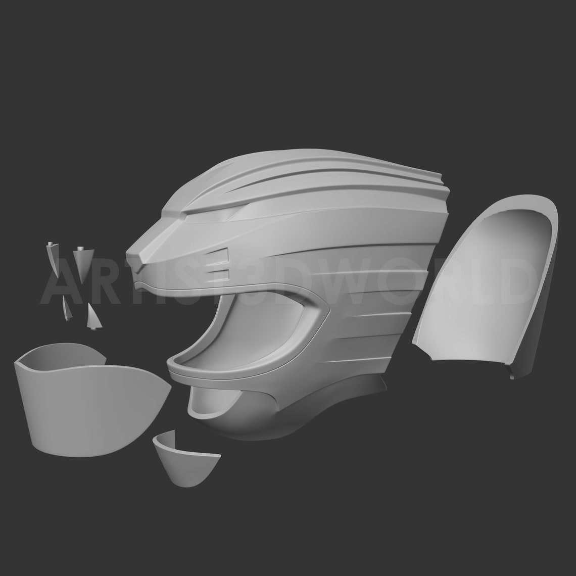 Gaoranger Red Ranger Wild Force Helmet Power Rangers Wild - Etsy UK