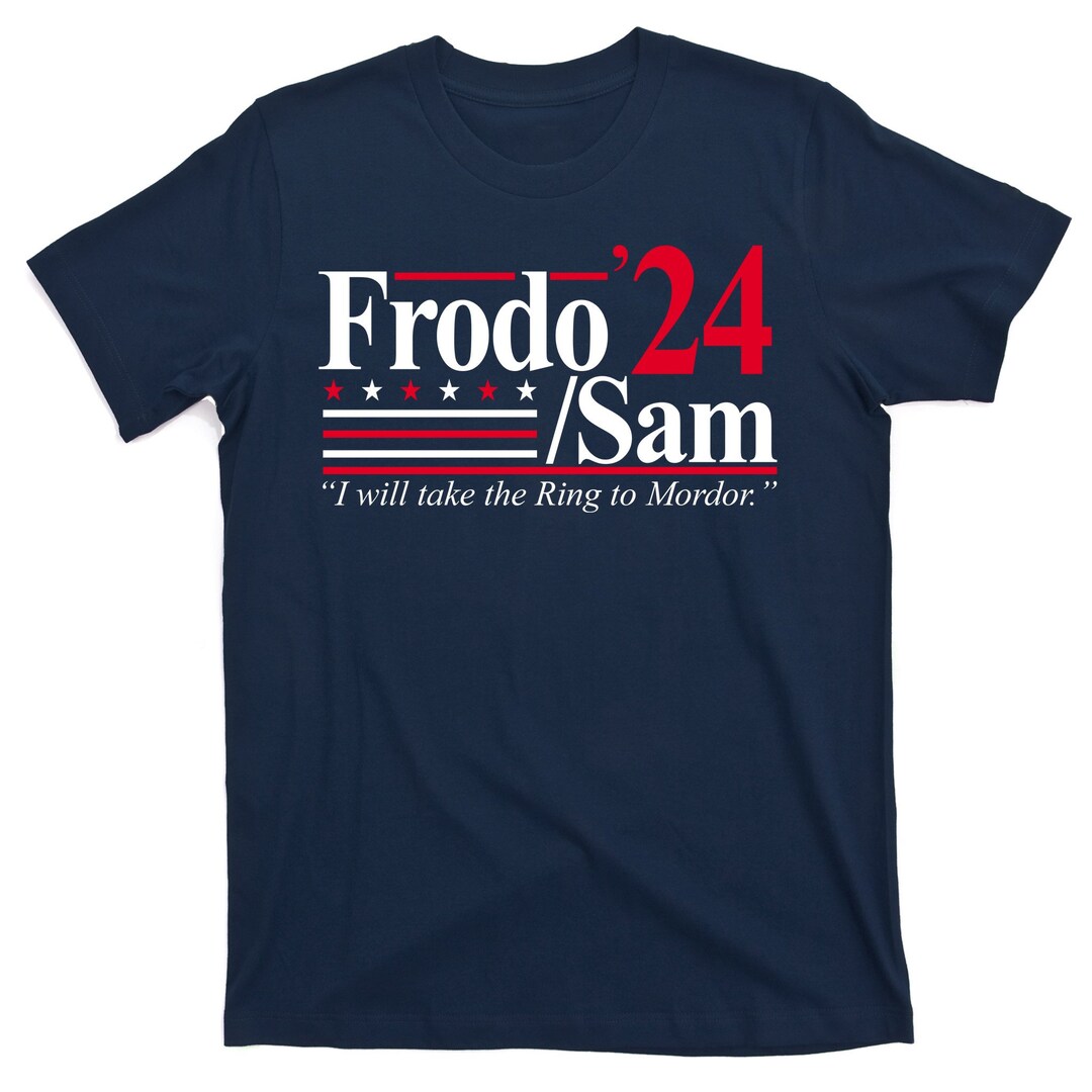 Frodo Sam 2024 I Will Take the Ring to Mordor T-shirt - Etsy