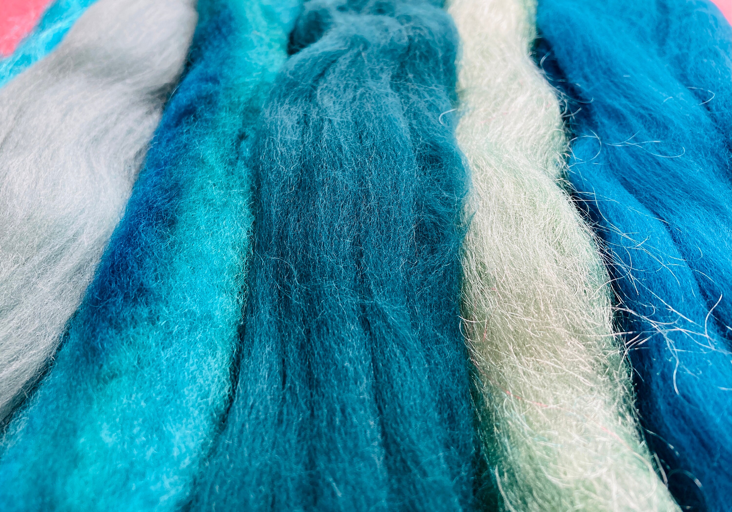 Hand Dyed Multi Fiber Sampler | Etsy