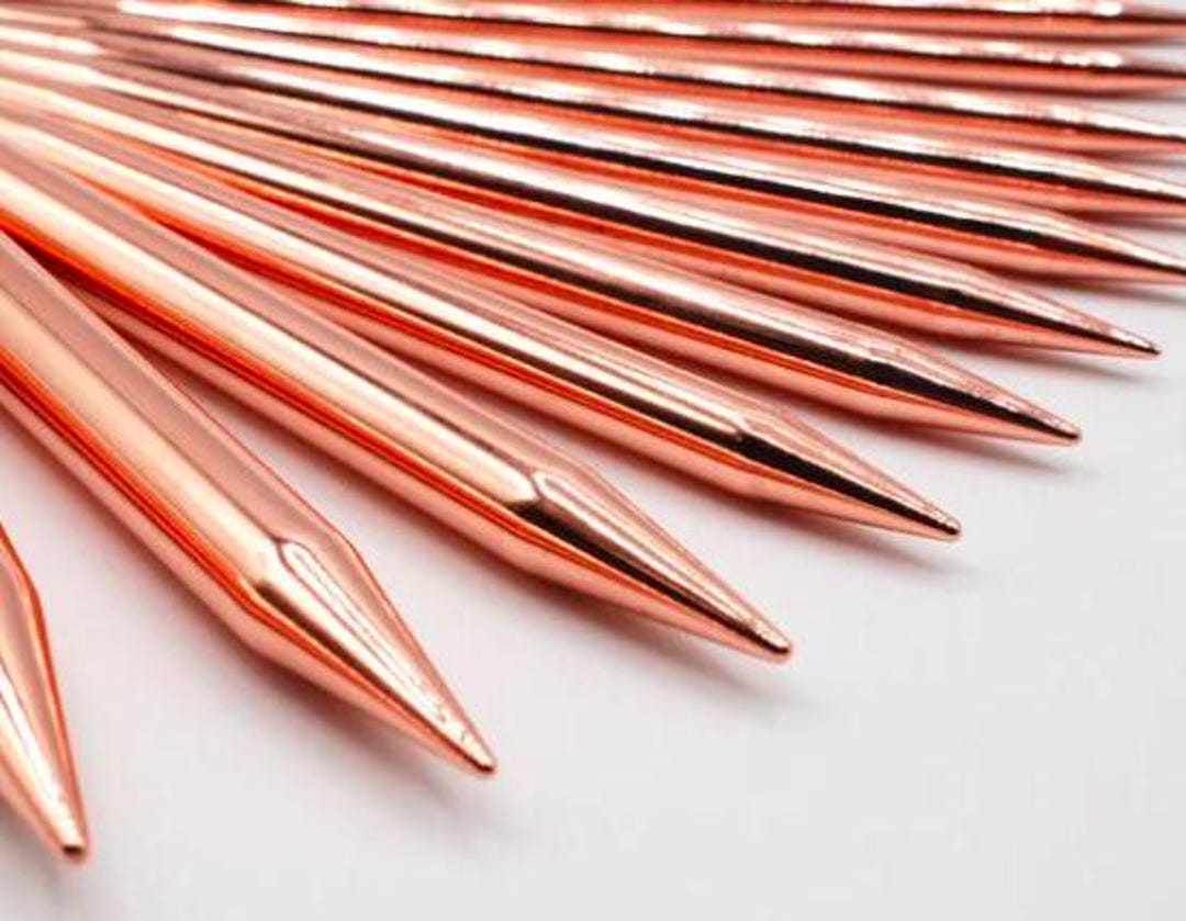 LYKKE Cypra 6"(15cm) Double Pointed Knitting Needles DPN Copper Needles ...