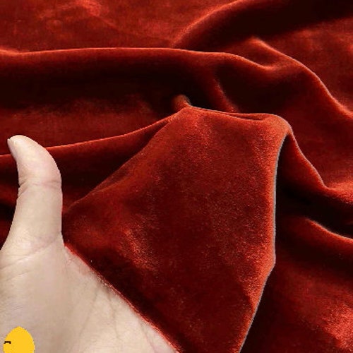 Pure Silk Velvet Fabric Royal Green Color 40momme Luxury Thick - Etsy