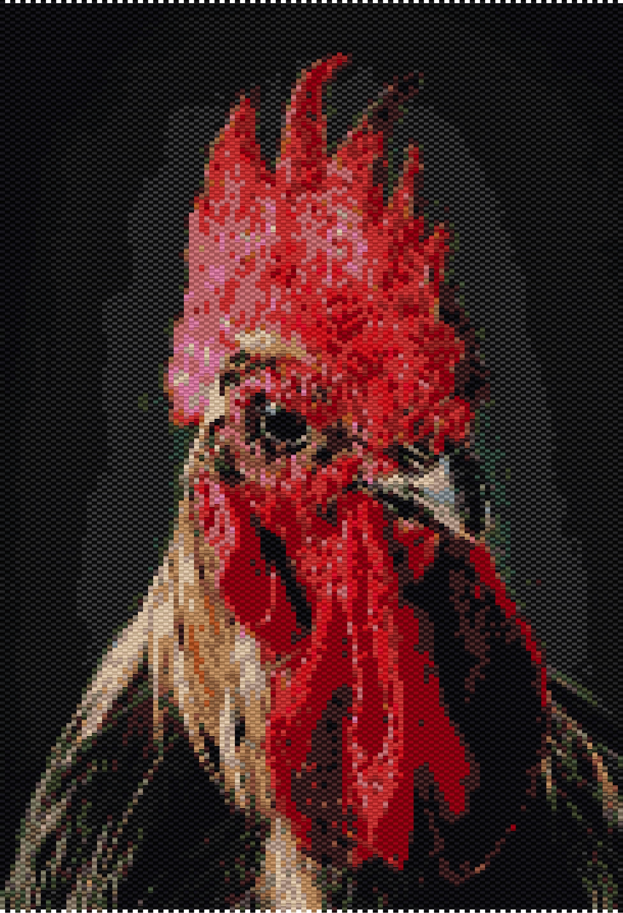 Rooster, Pdf Pattern, Brick Stitch Patterns, Instant Download - Etsy