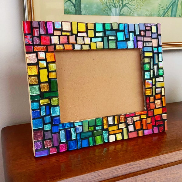 Mosaic Picture Frame - Etsy