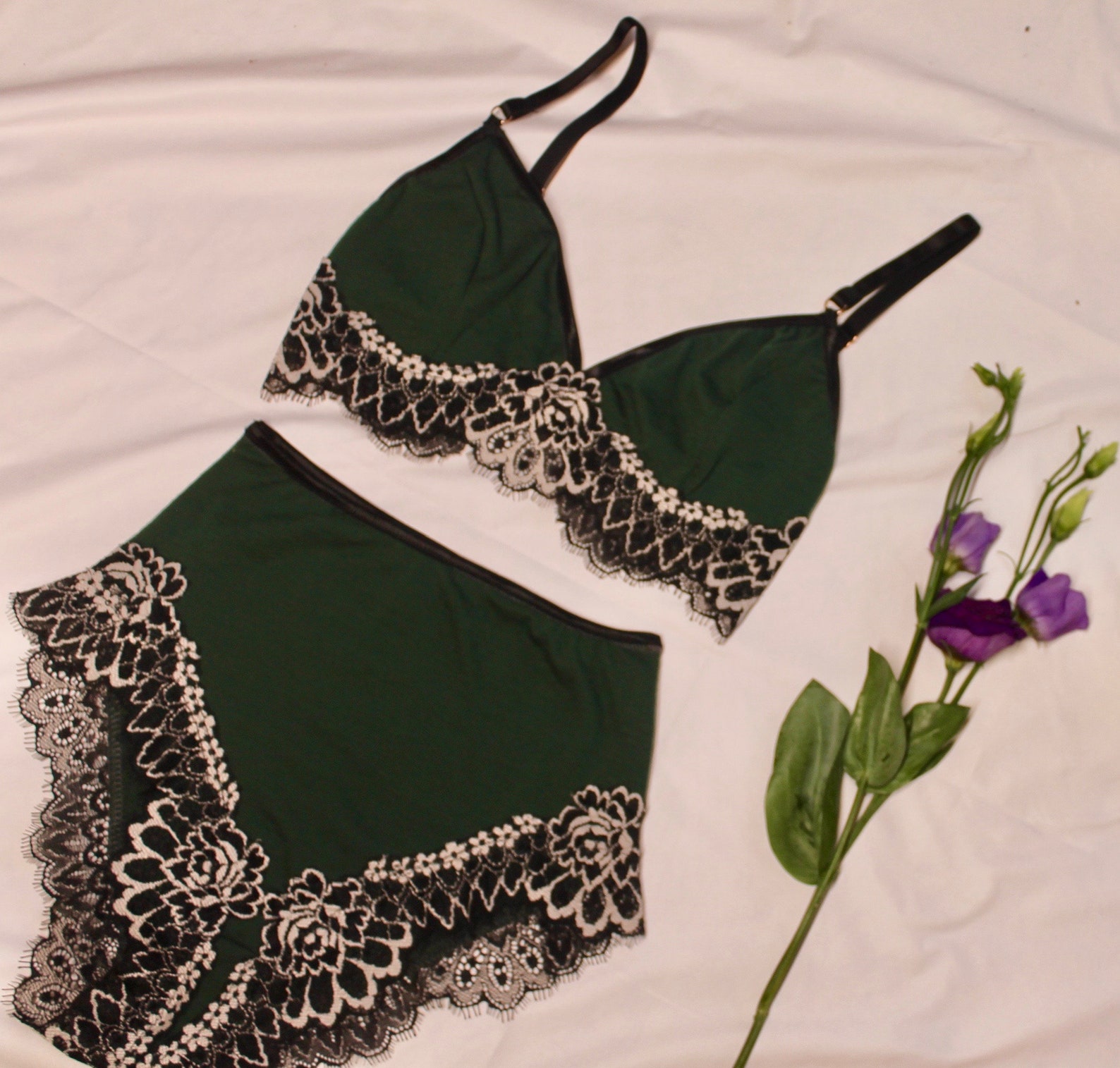 Green Merino Wool Bra - Etsy UK