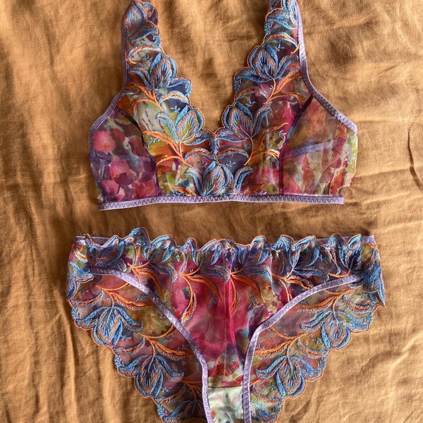 Colorful Lingerie - Etsy