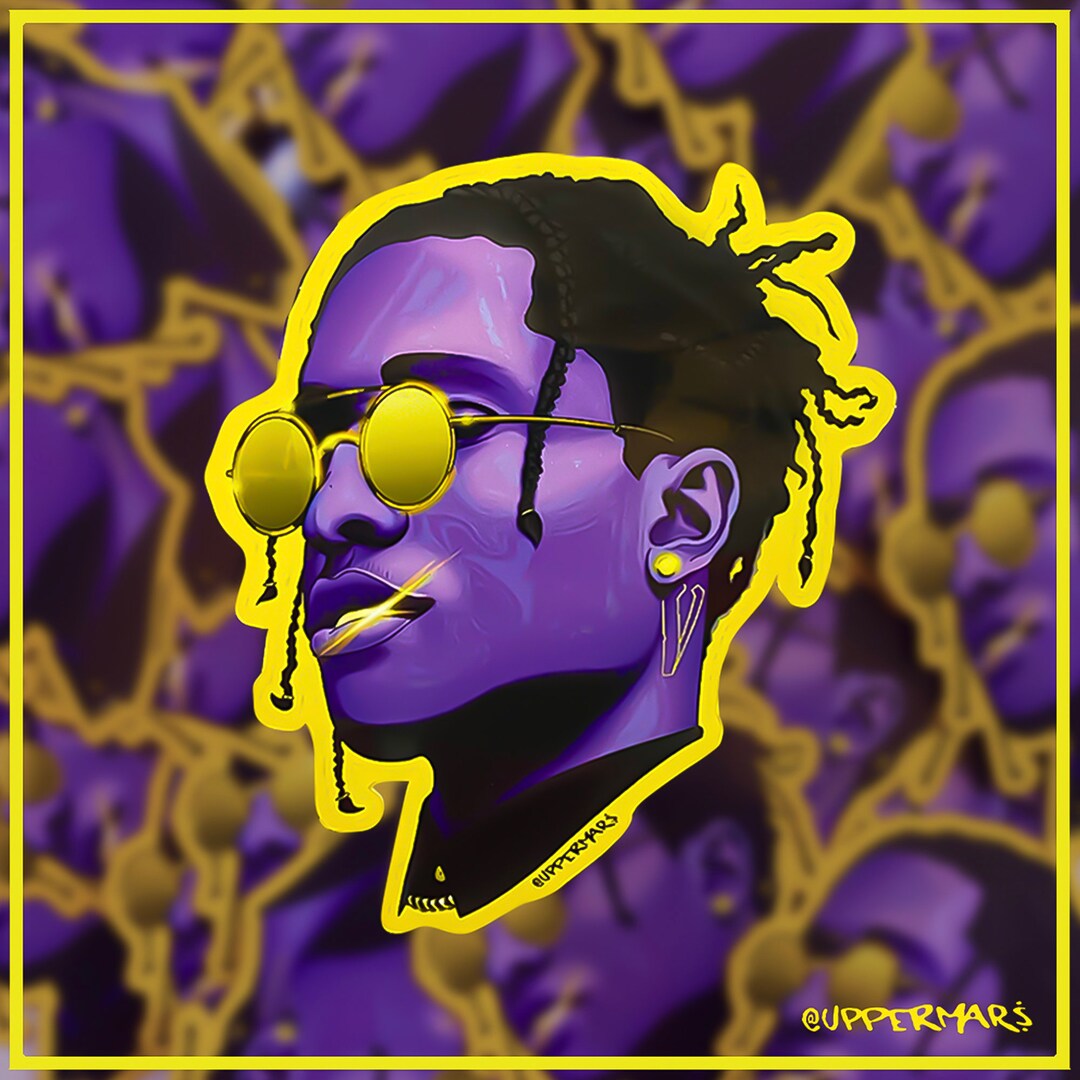 ASAP Rocky Sticker - Etsy