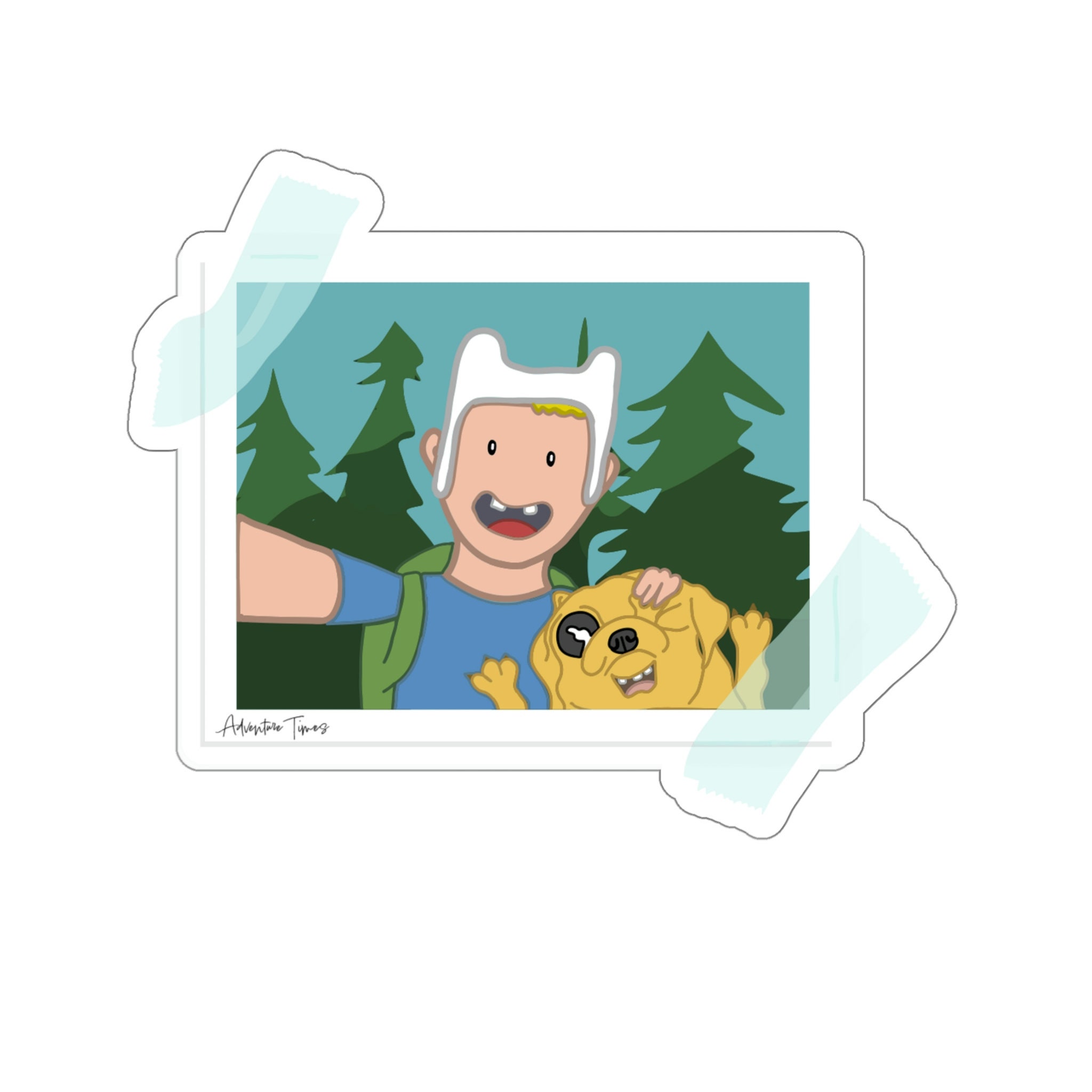 Adventure Time Stickers / Finn and Jake Sticker - Etsy
