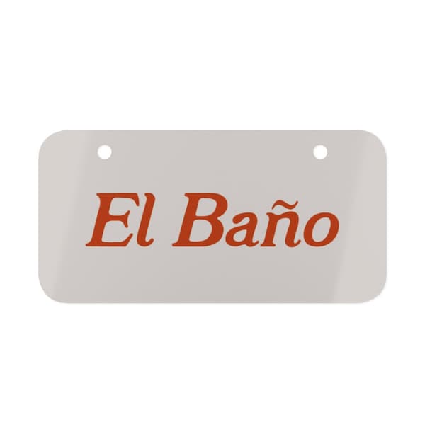 Bathroom Signs Spanish - Etsy