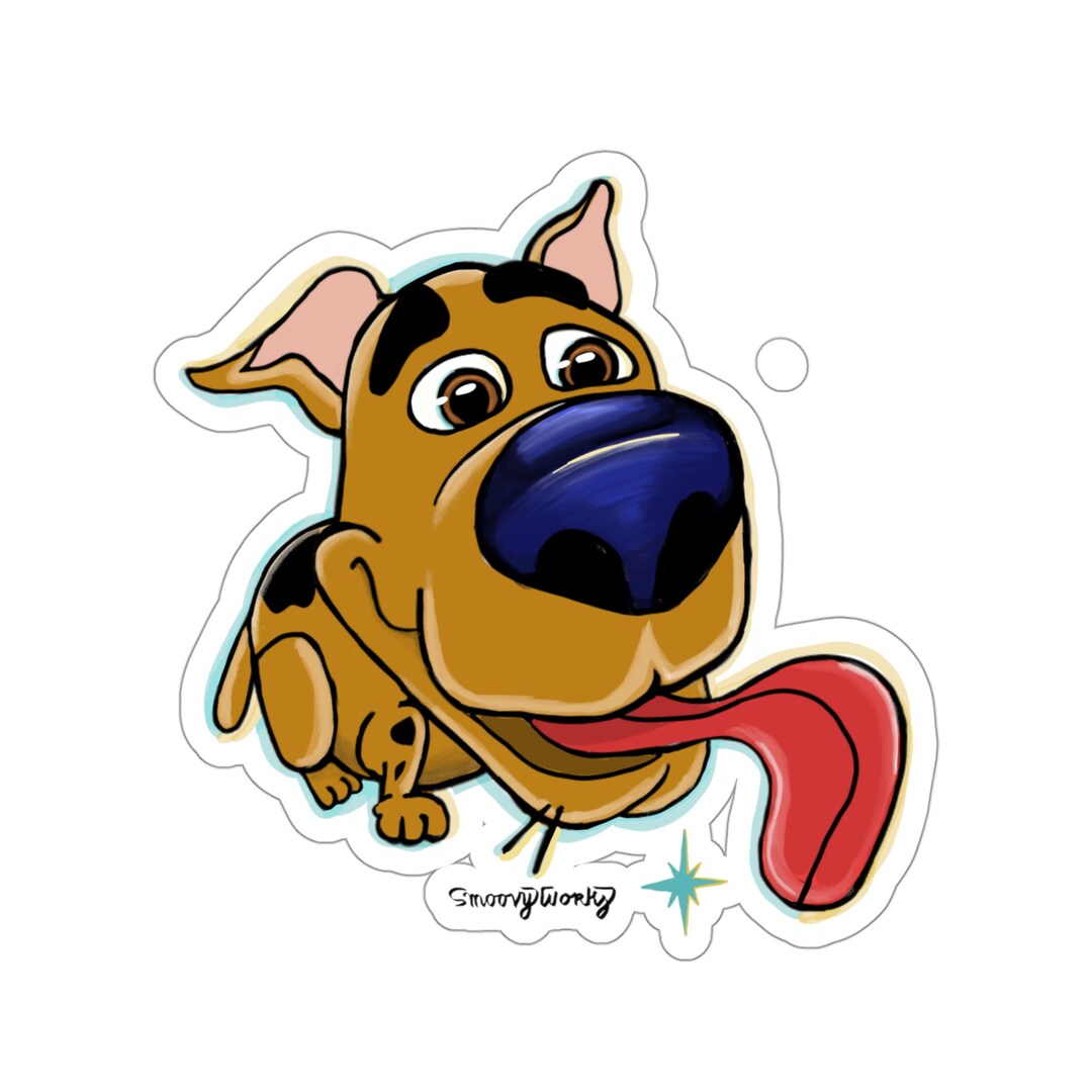 Scooby Doo Stickers - Etsy