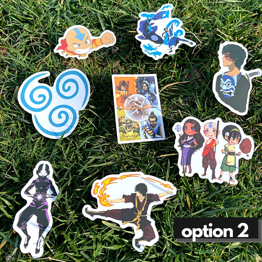 Avatar Inspired Sticker Pack 7 PC & FREE Shipping The Last | Etsy