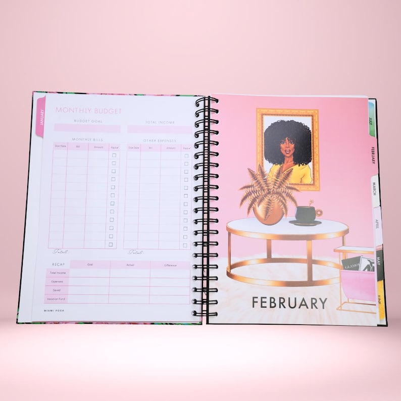 2026 Posh Planner: Monthly, Weekly, & Budget Organizer - Etsy