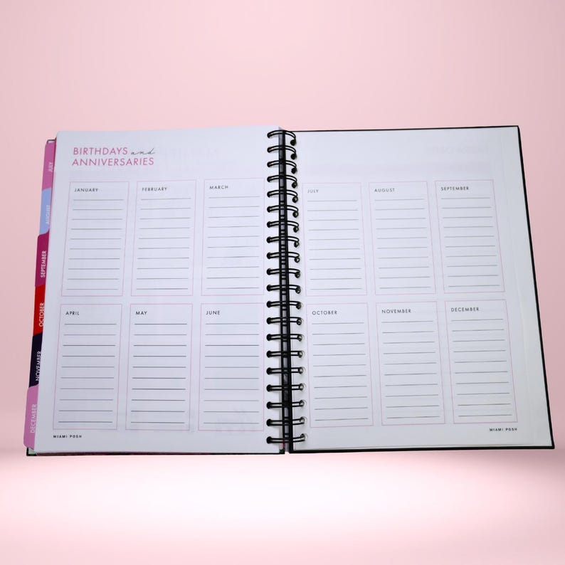 2026 Posh Planner: Monthly, Weekly, & Budget Organizer - Etsy