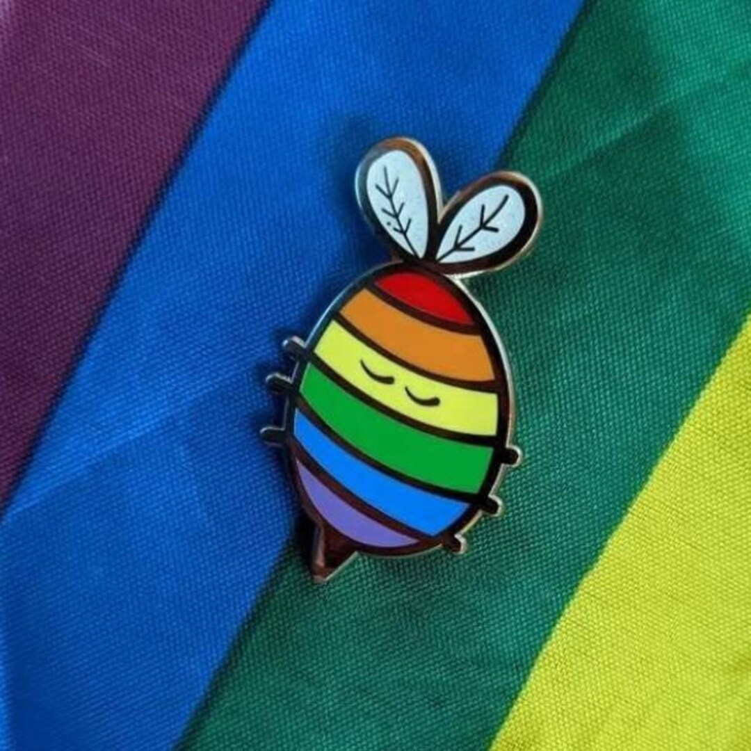 Diversity Bee Series Hard Enamel Pin / Lapel Pin / Art Badge - Etsy