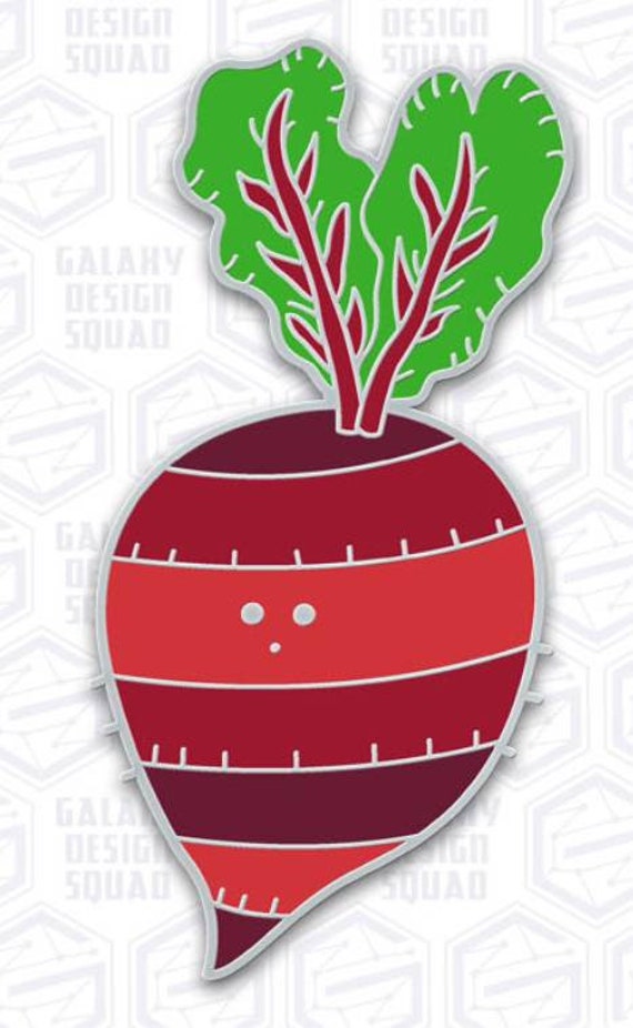 Beet It Hard Enamel Pin / Lapel Pin / Art Badge | Etsy