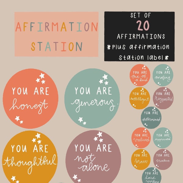 One Affirmation - Etsy