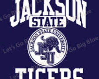 Jackson State Svg - Etsy