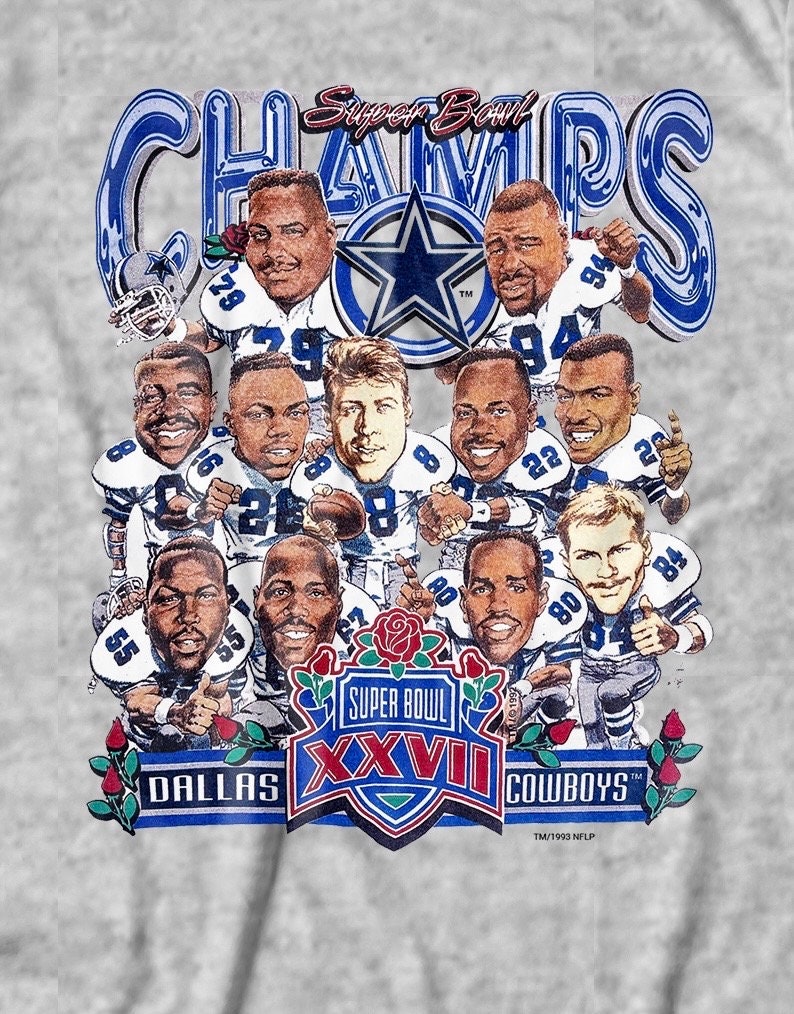 Throwback Vintage Dallas Cowboys T-shirt NFL Tee, Vintage Style T-shirt ...