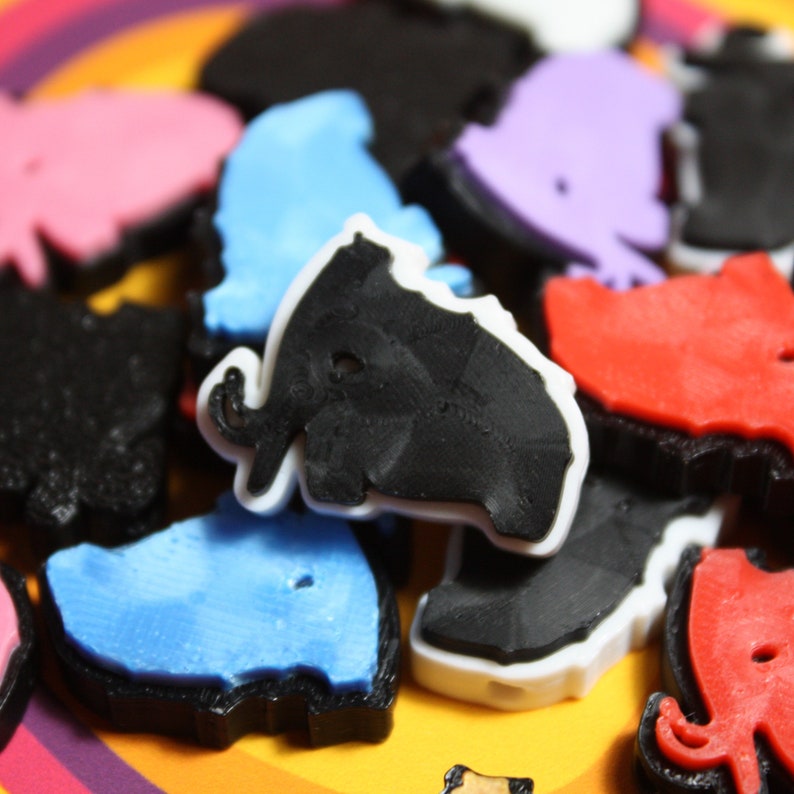 Wooli Mammoth Kandi Charm - Etsy
